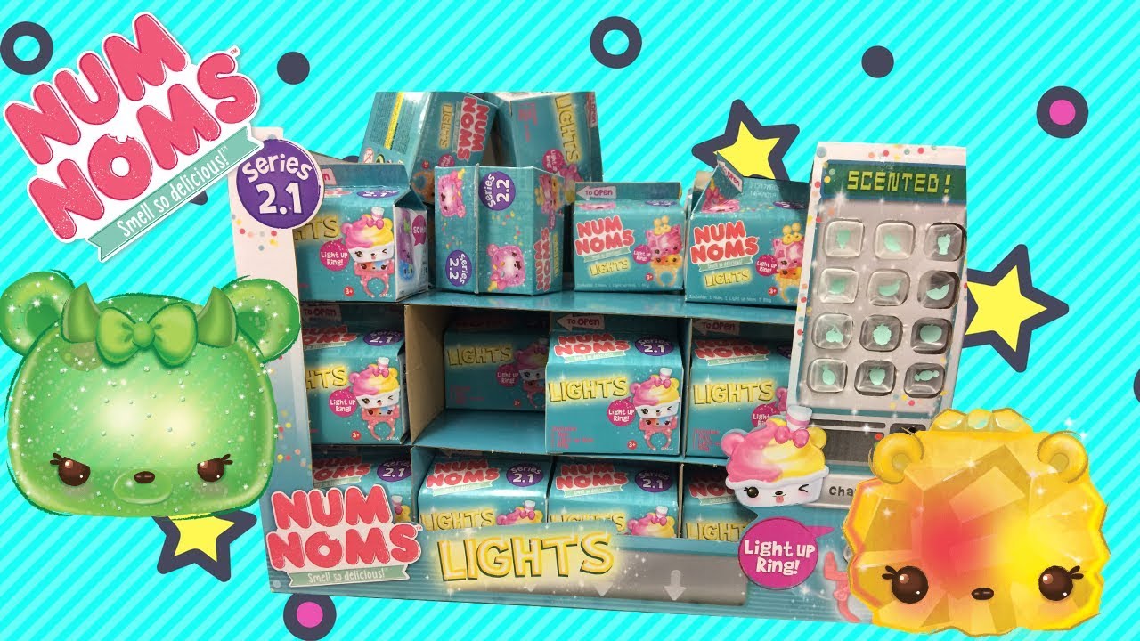 Num Noms Light Rings- Scented Series 2 LIGHT UP RINGS - YouTube