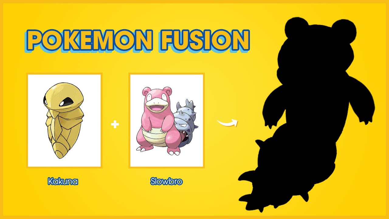 Pokemon Fusion | Kakuna + Slowbro | pokemon infinite fusion - YouTube