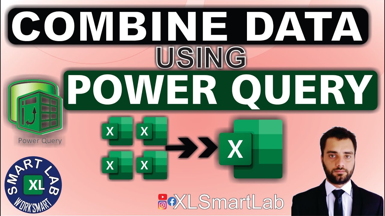 Merge Data Combine Multiple Excel Files Into One Using Power Query Work Smart Hub Youtube