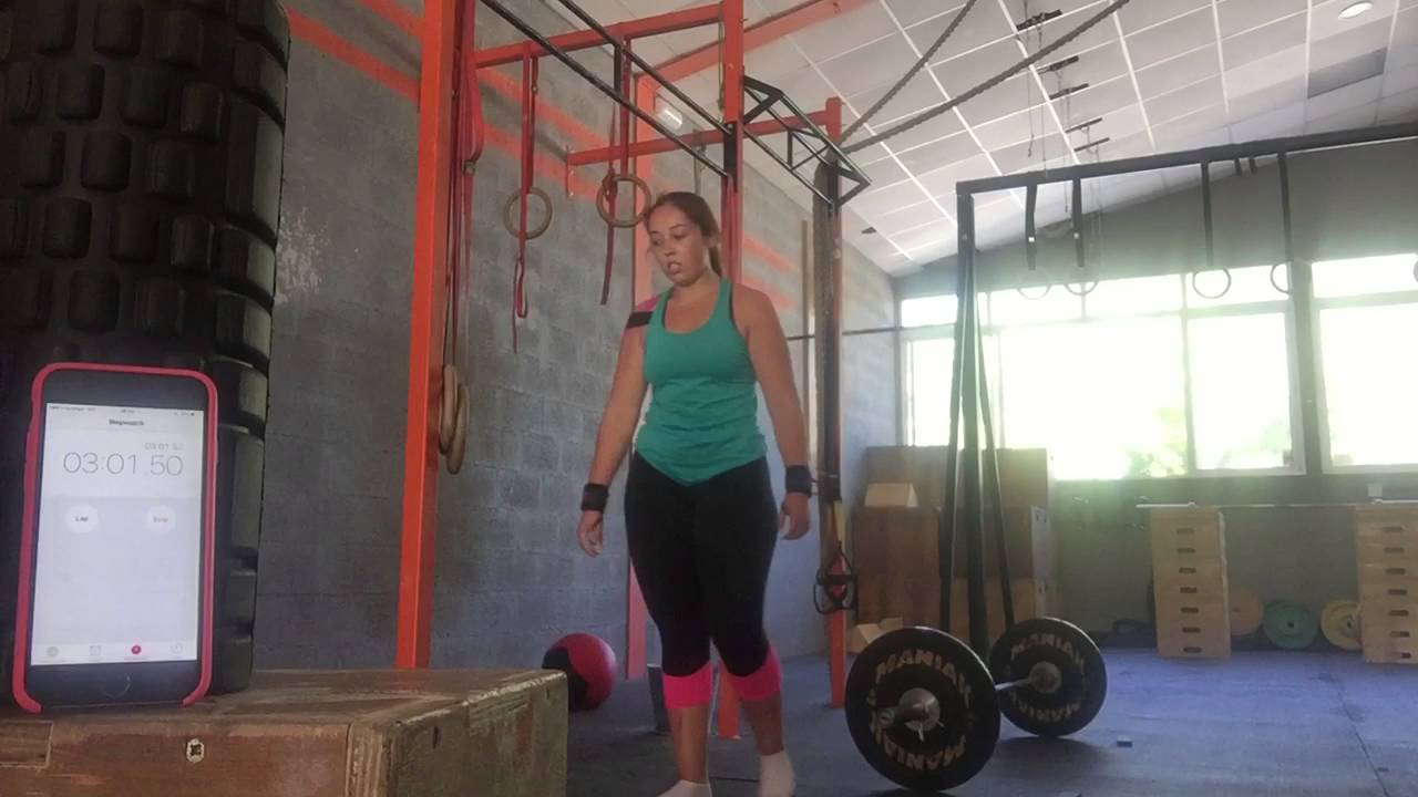 Spanish Throwdown - Alexandra Garces Beavis - WOD 2A + 2B - YouTube