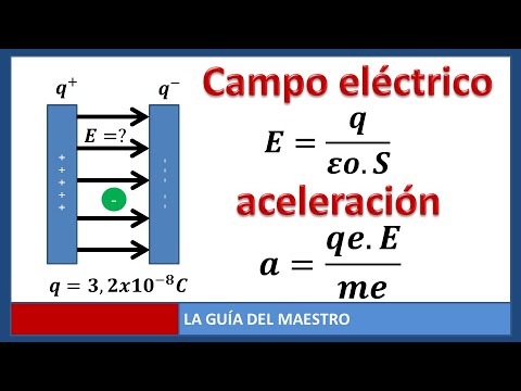 Campo eléctrico entre placas paralelas - YouTube
