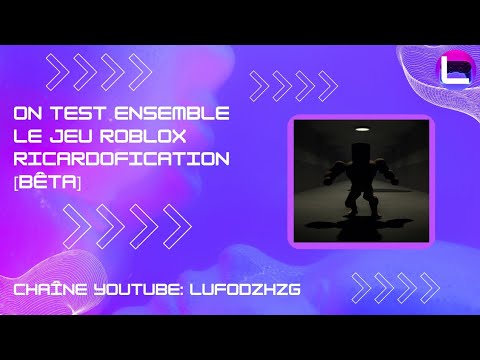 On test ensemble le jeu Roblox Ricardofication [Bêta] | @Lufodzhzg ...