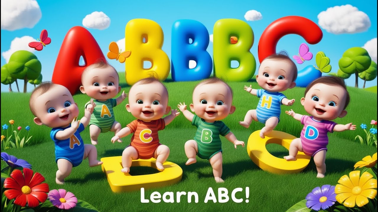 ABC Alphabet Song for Kids 🎉 | Fun & Simple Learning A to Z | Phonics ...