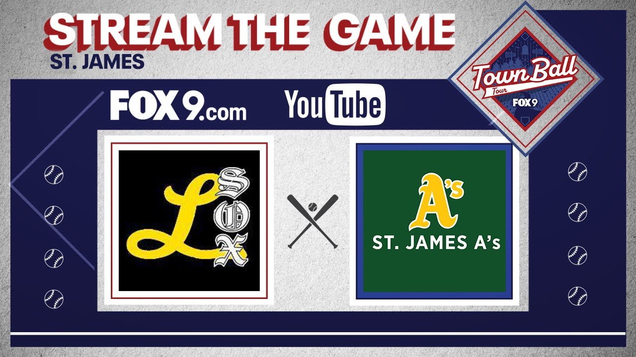 LIVE | FOX 9 Town Ball Tour game: St. James A's vs. Lamberton Long Sox ...