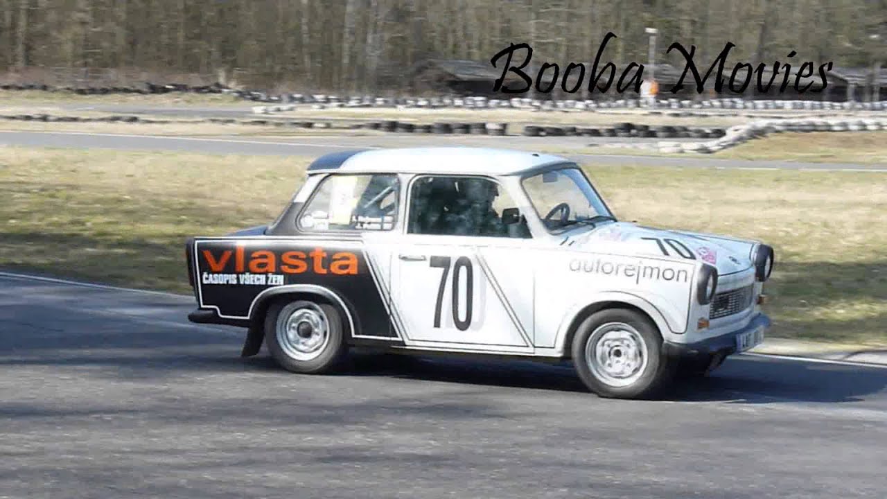 Trabant Wartburg Racing Cup Rally Stage Písek 2016 - YouTube
