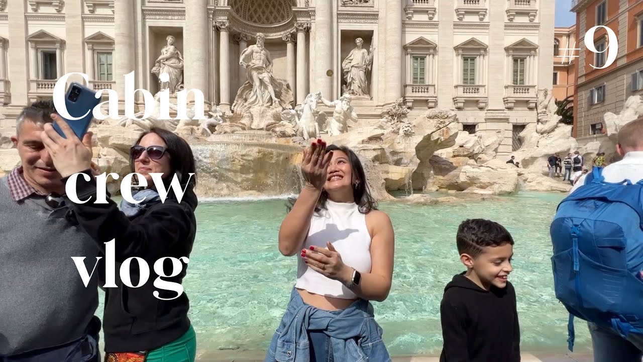 CABIN CREW VLOG #9 | ROME, ITALY - YouTube