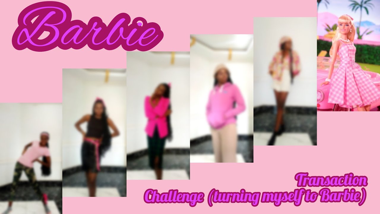 Barbie challenge (transforming myself to different Barbie's) fun Barbie ...