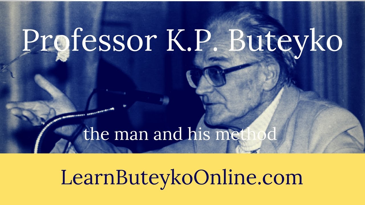 Professor Buteyko and his method - YouTube