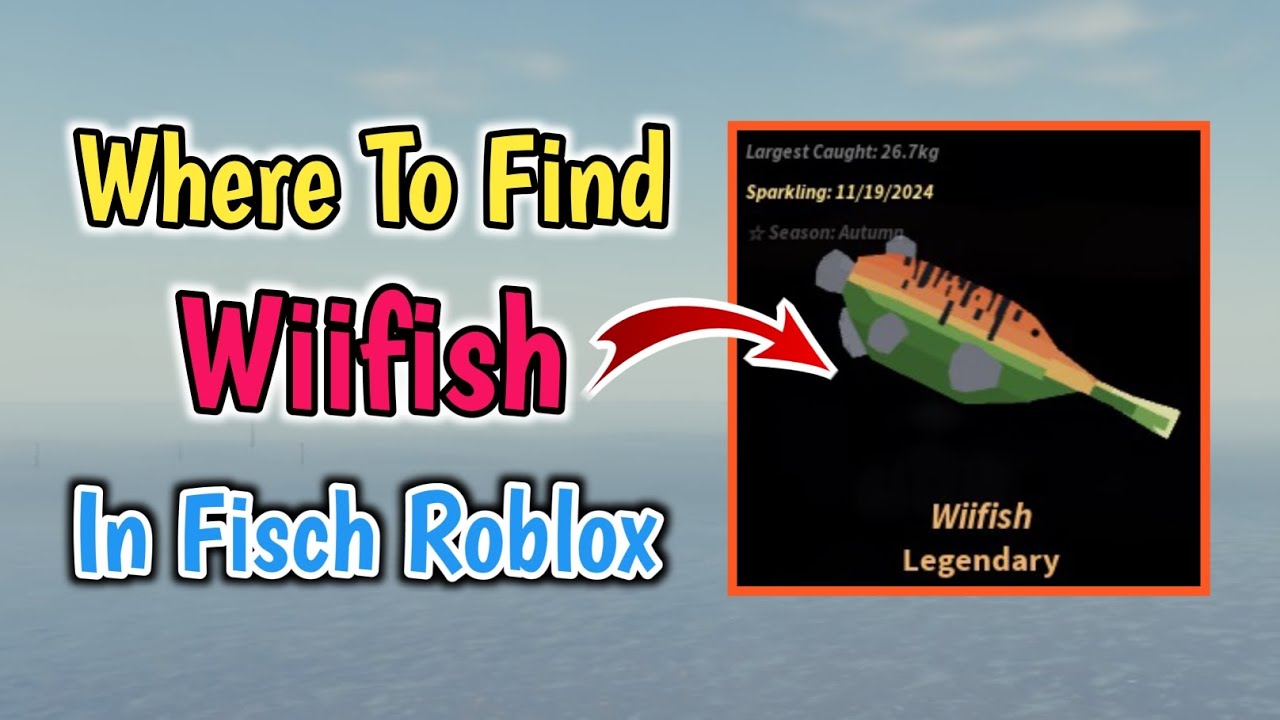 Where To Find Wiifish In Fisch Roblox | Wiifish Location - YouTube
