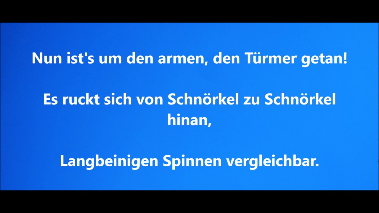 Der Totentanz - Goethe - Die letzten 2 Strophen zum Mitsprechen ...