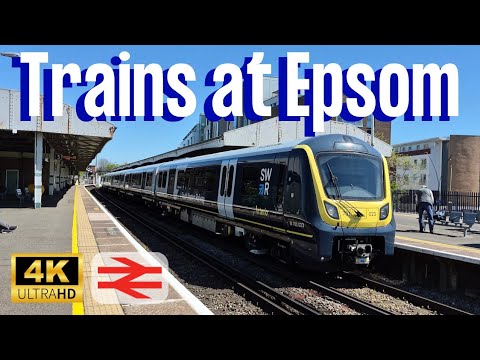 Trains at Epsom (with bonus)