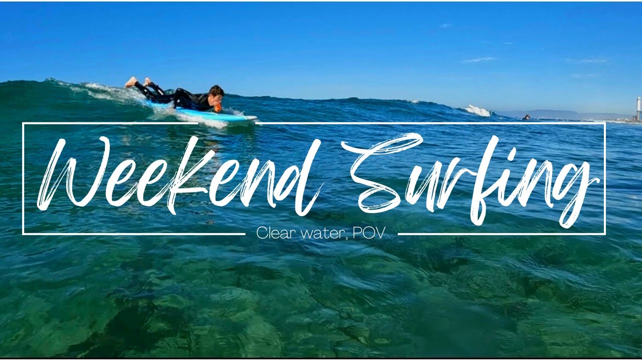 POV Surfing Smooth and Clear Waves - YouTube