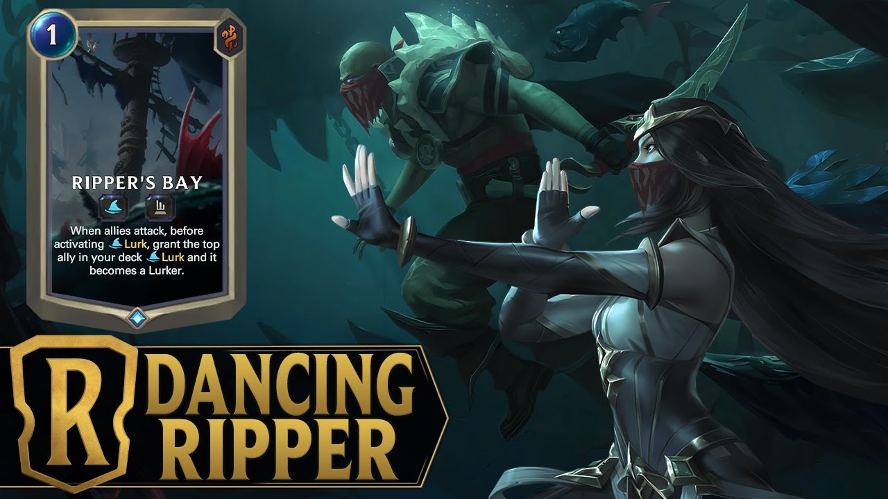 Dancing Ripper - Irelia , Pyke , Miss Fortune Deck - Legends of ...