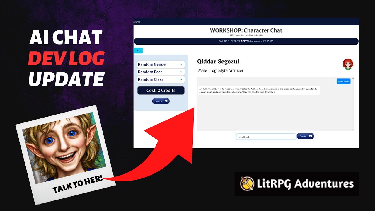 Fantasy AI Character Chat with Over 8,000 NPCs at LitRPG Adventures ...