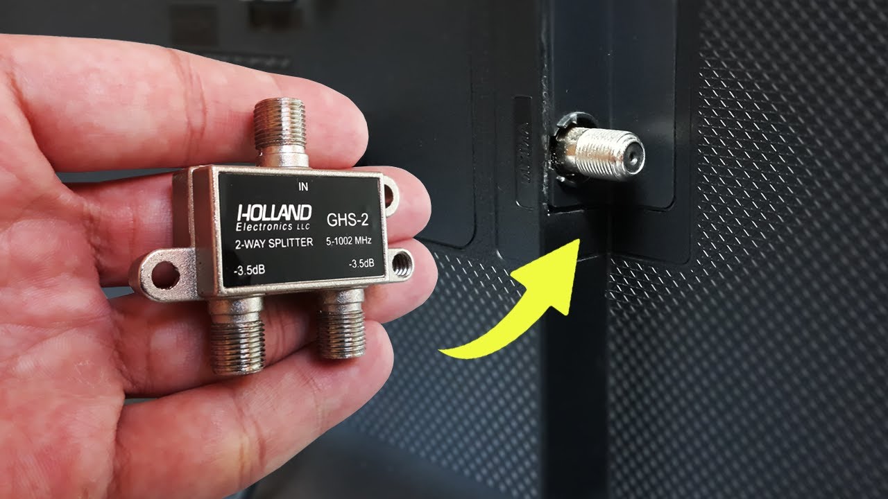 Just Insert A Splitter Into Your TV And All The Channels In The World ...