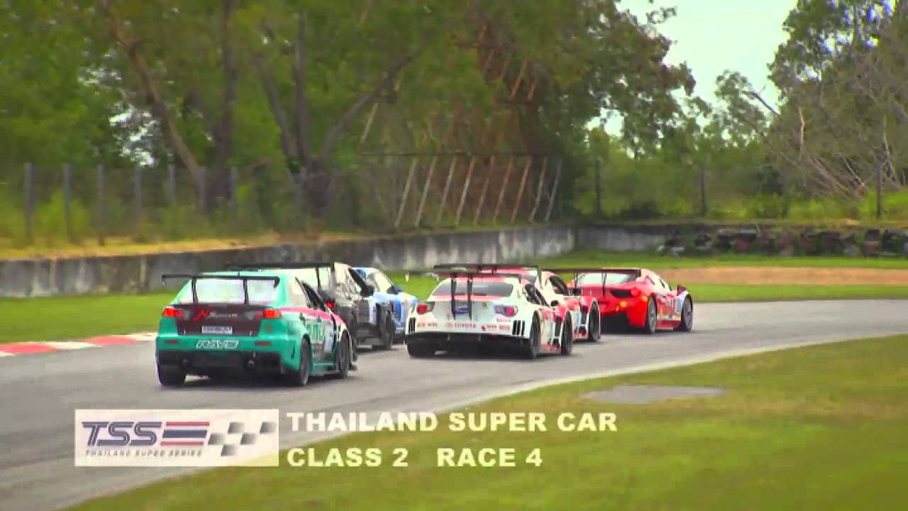 TSS 2013 R3-4 Thailand Super Car Class 2 Race 3-4 - YouTube