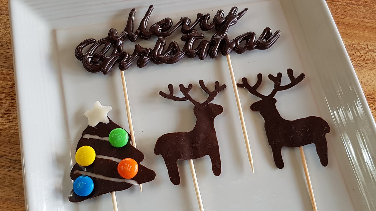 [Full Video] Chocolate Decoration Ideas for Christmas Cakes | Cake ...