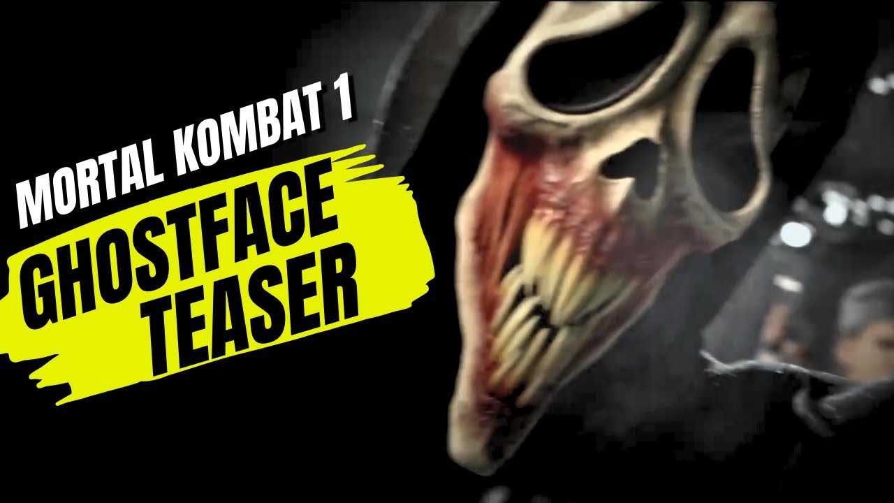 Mortal Kombat 1 - GhostFace Teaser - YouTube