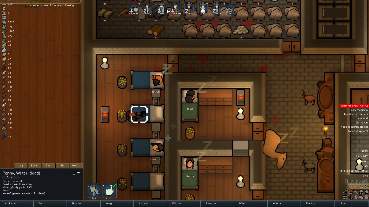 RimWorld - Ancient Casket open - Game play - YouTube