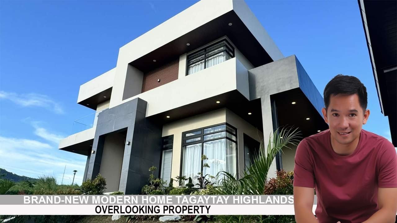 40M Highlands NEW MODERN HOUSE AND LOT TAGAYTAY HIGHLANDS | HOUSE TOUR ...