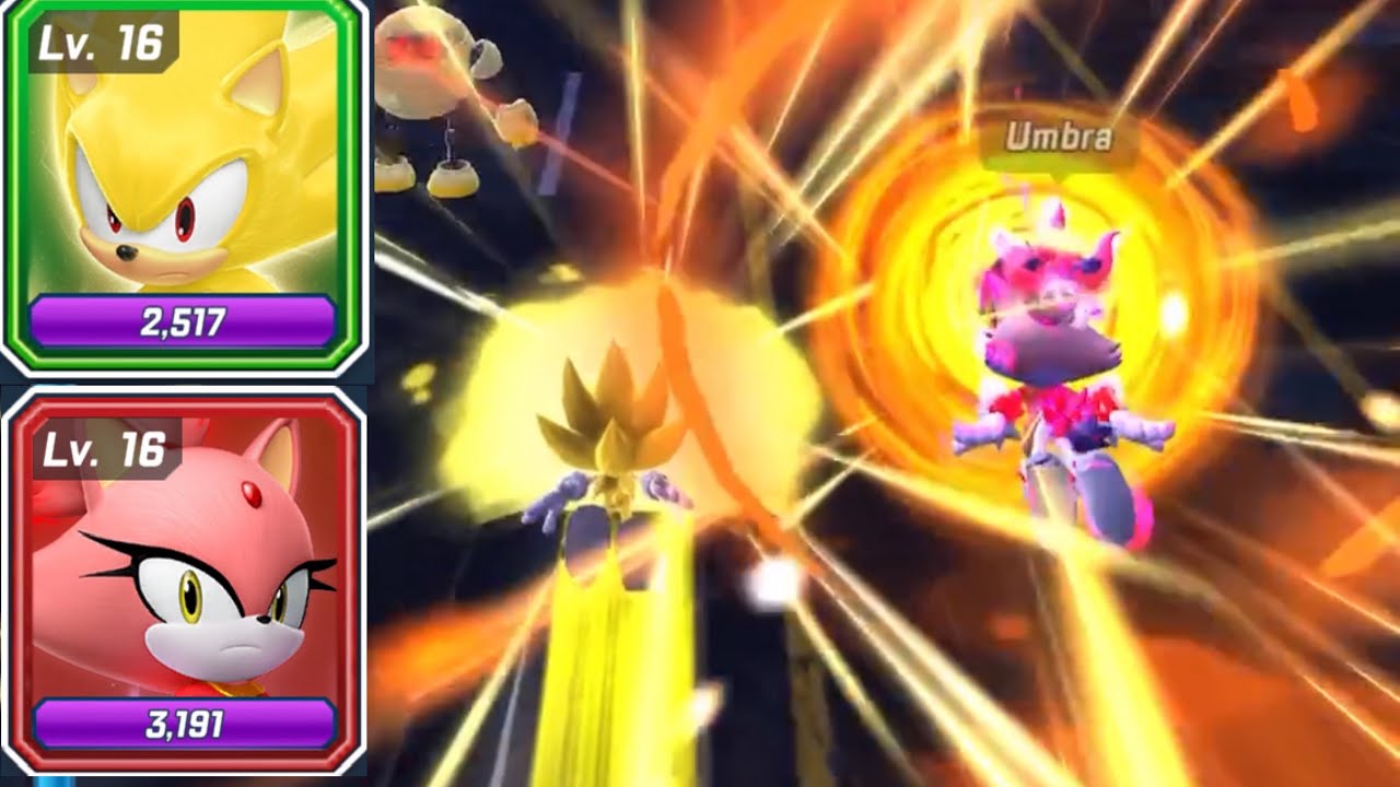 MAX SUPER SONIC VS BURNING BLAZE | Sonic Forces Speed Battle - YouTube