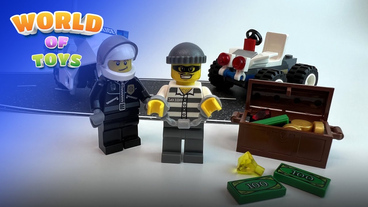 Cop Vs Robber Part 1 - Funny Learning Toys Stories Videos for Kids and ...