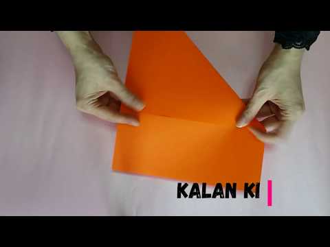 KAĞITTAN KARE KAĞIT NASIL YAPILIR - A4 KAĞIDINDAN KARE YAPIMI - PRATİK ORİGAMİ
