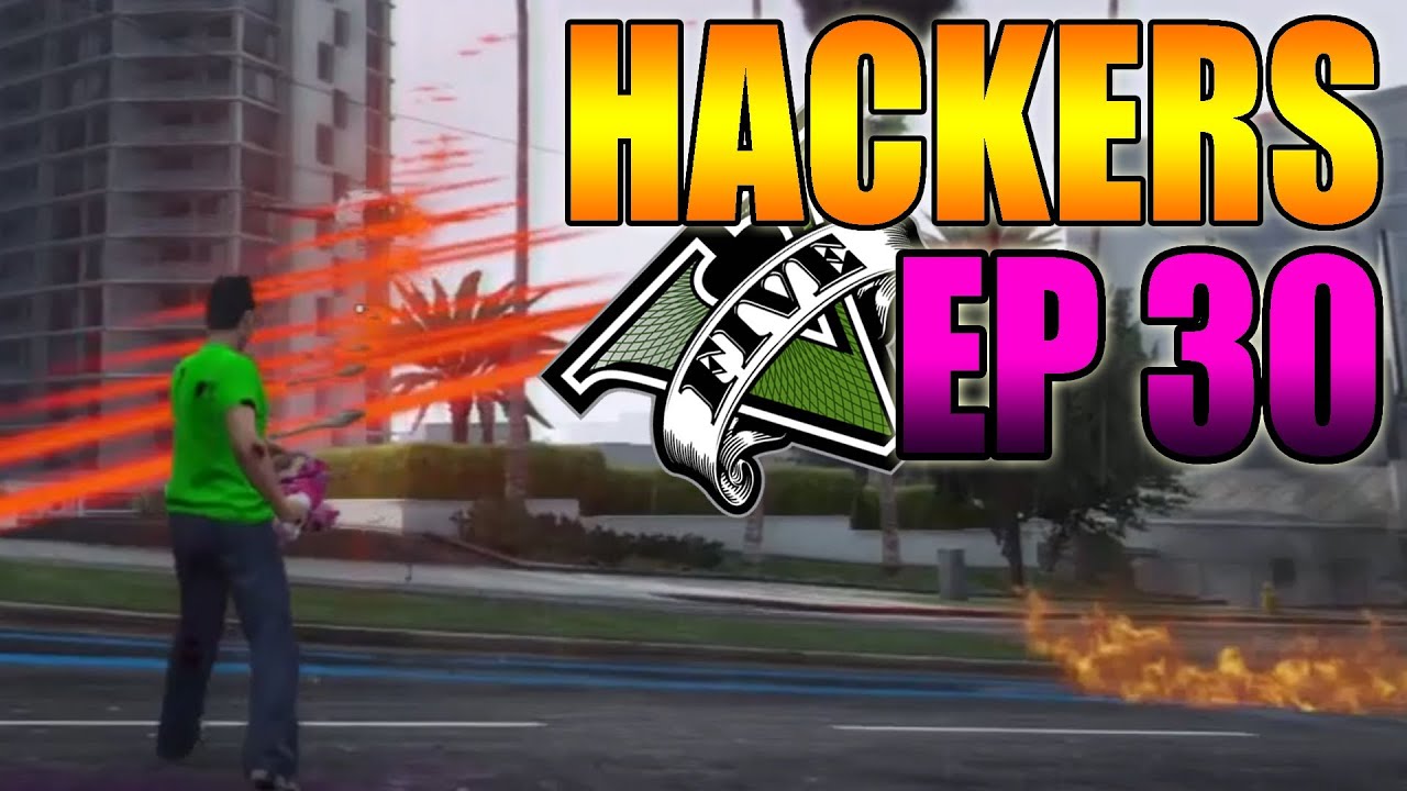 Hackers En GTA V Online #30 - Disparo Laser, Coche Acuático, Camuflajes ...