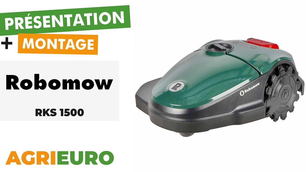 Robomow RKS 1500 - Robot tondeuse avec périmètre - Présentation et ...