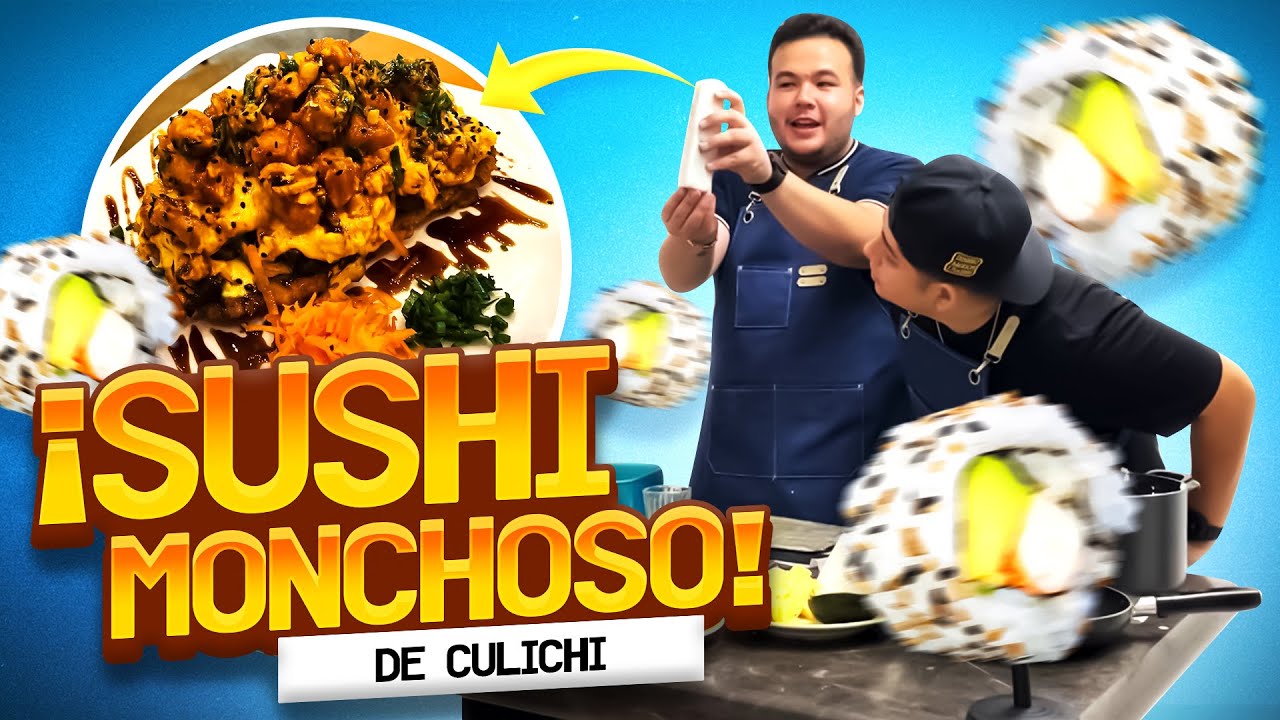 Cocinando SUSHI MOSHOSO estilo CULIACAN | exótica comida con tocino ...