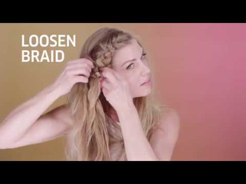 Easy Boho Braid Tutorial with EIMI | Wella Professionals - YouTube