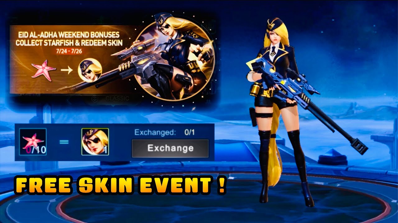 LESLEY GENERAL ROSA ELITE SKIN FOR FREE! | Eid al-Adha Weekend Surprise ...