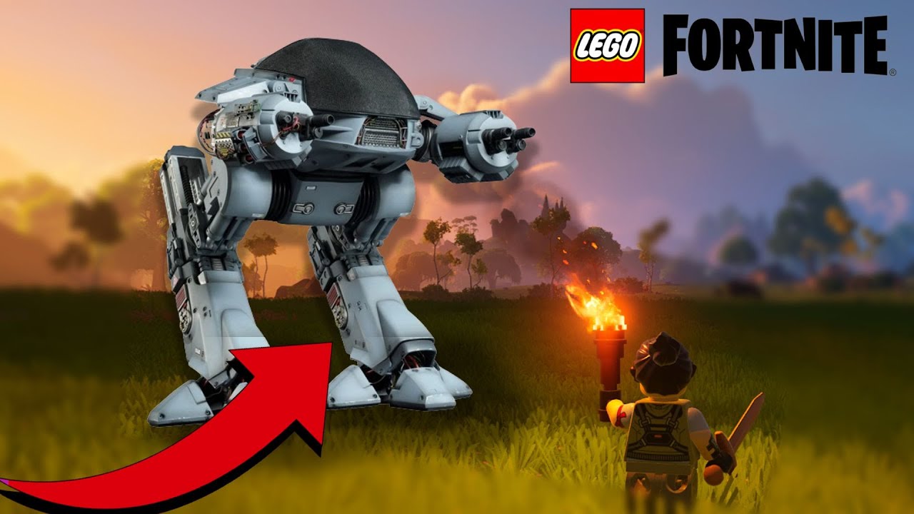 Cómo CONSTRUIR un ROBOT en LEGO Fornite🤖🔨 - YouTube