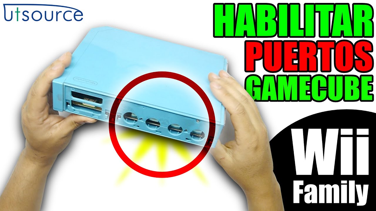 TU WII NO TIENE PUERTOS DE GAMECUBE? los pondremos bluetooth - UTSOURCE - YouTube
