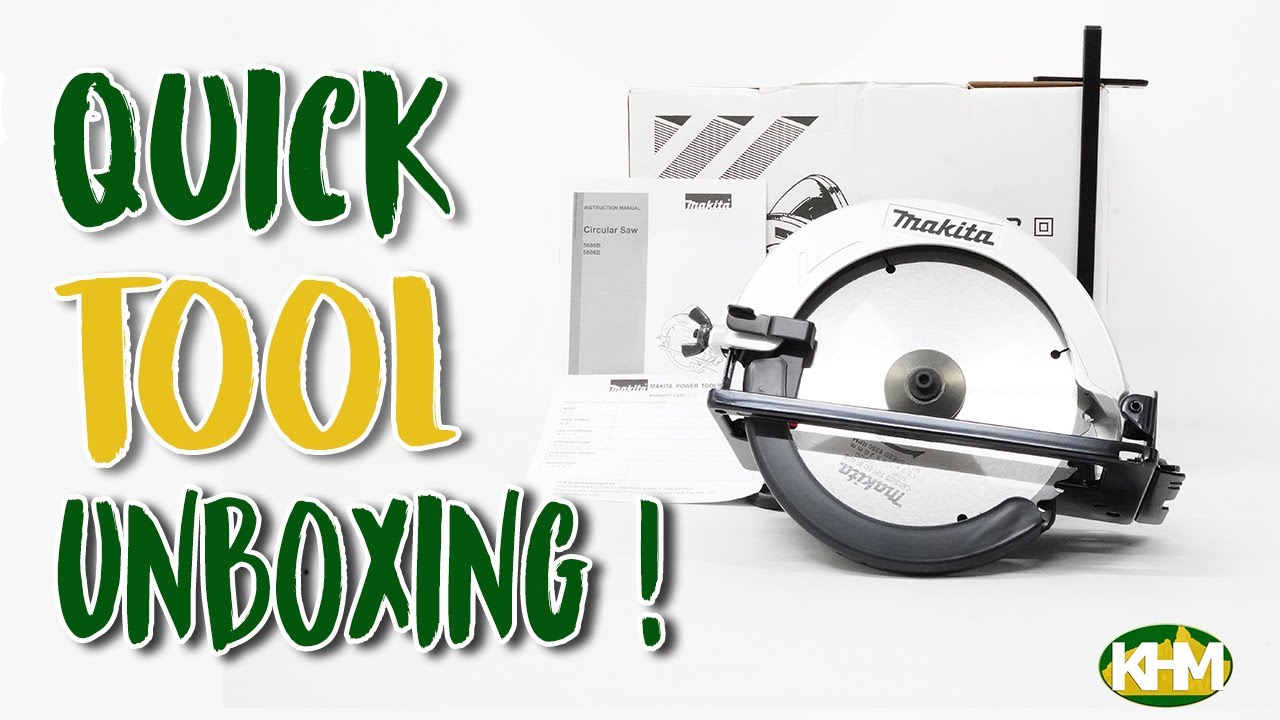 Quick Unboxing Makita 5806B Circular Saw 7 14 185mm 1,050W - YouTube