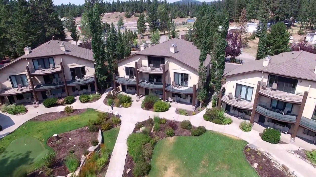 The Mountain Lake Lodge Hotel Drone Footage - YouTube