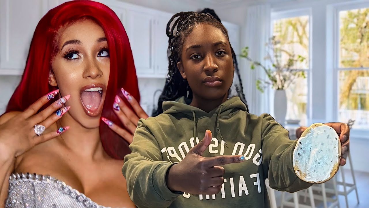 I ATE LIKE CARDI B FOR 24 HOURS - YouTube