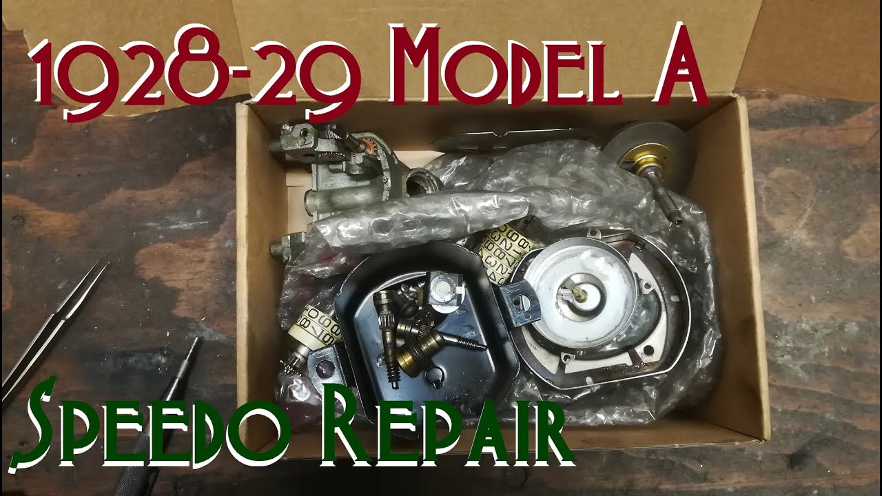 What if the Main Shaft wore? Model A '28/29 Speedo Repair - YouTube