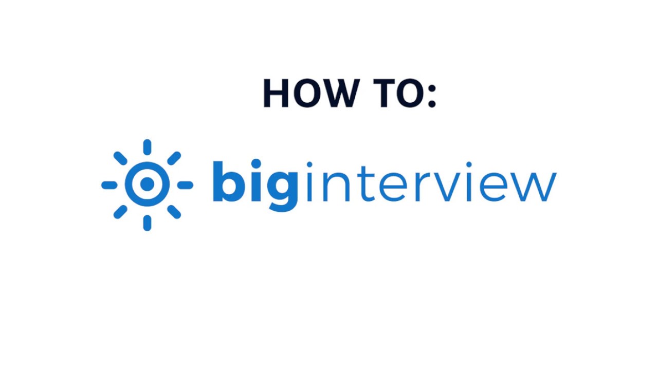 How to Use Big Interview #BigInterview #InterviewSkills # ...