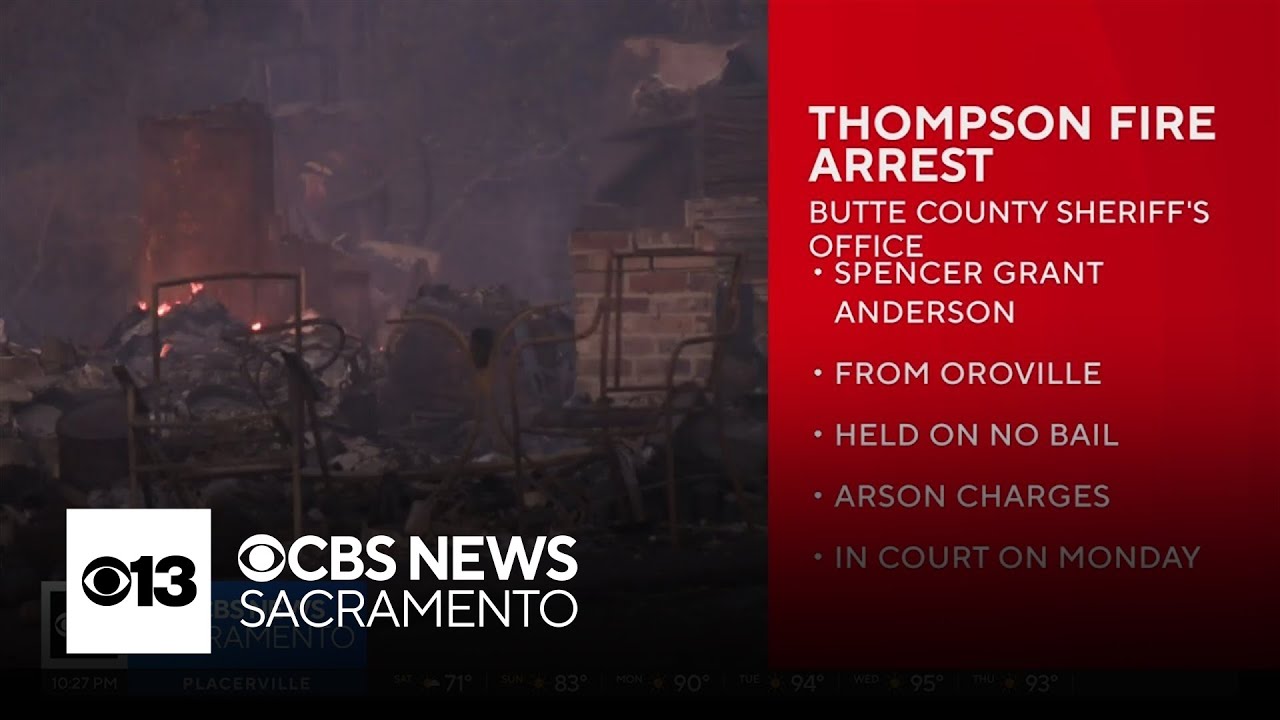 Man arrested on accusations he started destructive Thompson Fire near ...