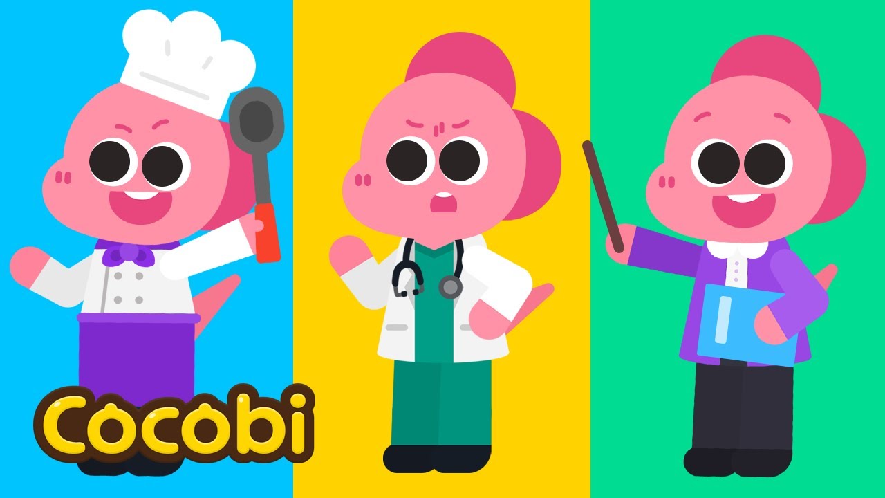 Learn About Jobs! | Educational Songs Compilation | Cocobi - YouTube