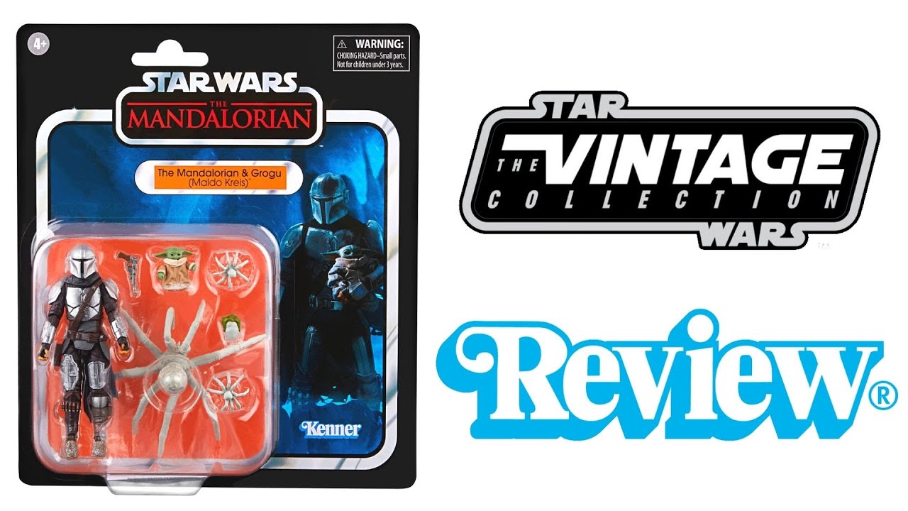 The Vintage Collection Mandalorian & Grogu Maldo Kreis Deluxe Set - YouTube
