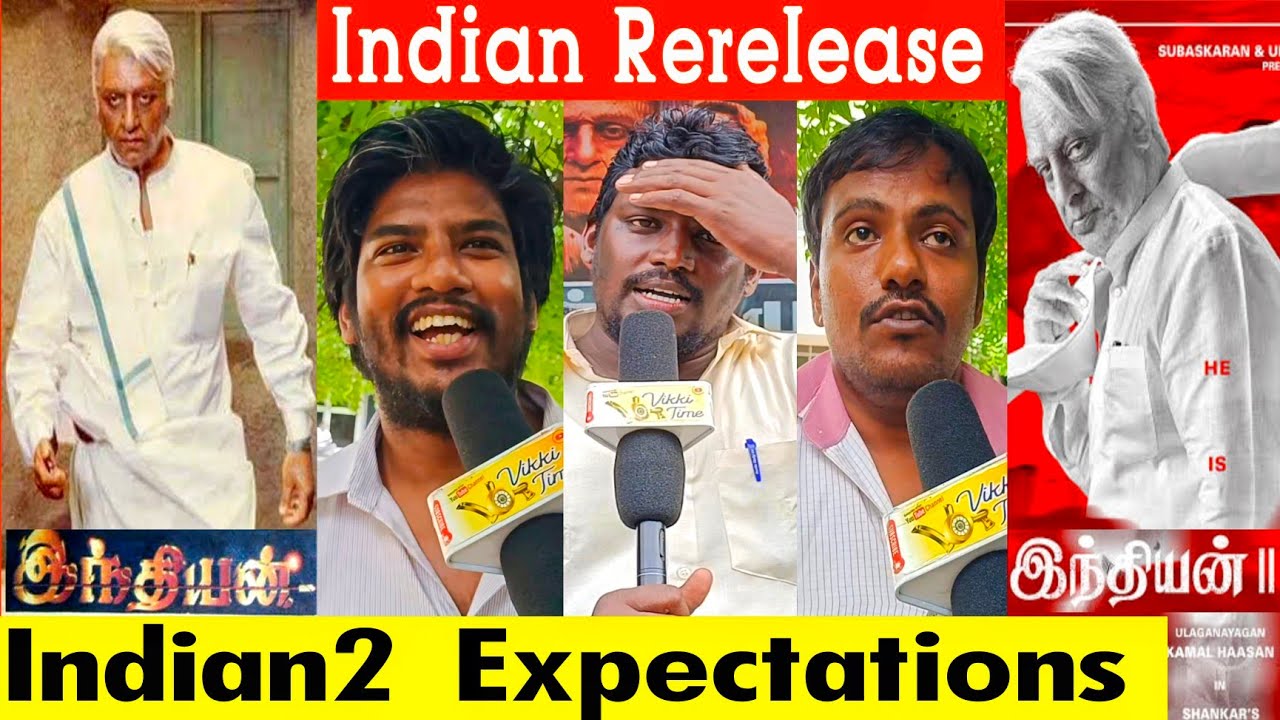Indian Reaction🔥Indian 2 Expectations Indian Public Review | Indian ...
