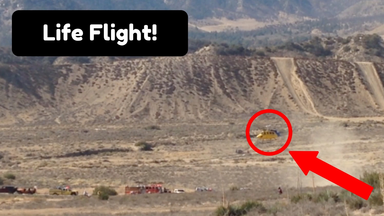 Gorman Trail Riding + Life Flight - YouTube