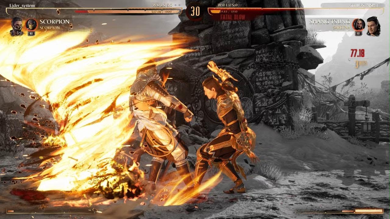 Mortal Kombat 1 Scorpion Wins 😂 - YouTube