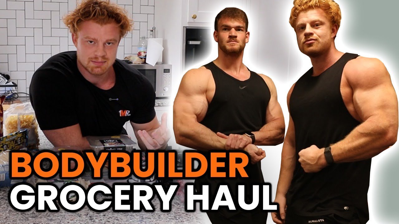 Bodybuilder Food Shopping and Training with IFBB Pro Brightman - YouTube