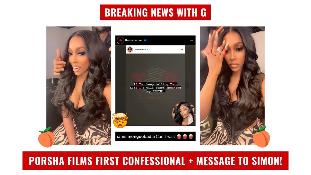 Porsha Williams Films FIRST Confessional For #RHOA Season 16 + Shady ...