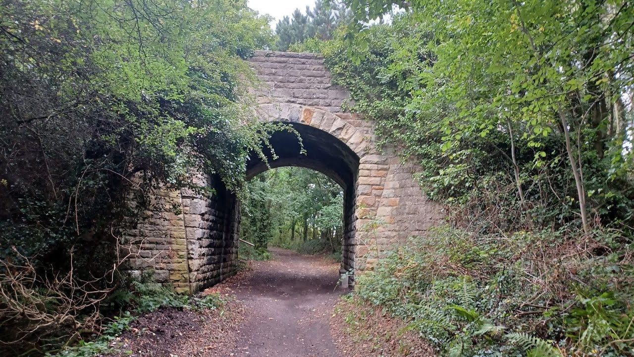 Part 1/3 Cycle Ride The Cinder Track Former Scarborough to Whitby ...