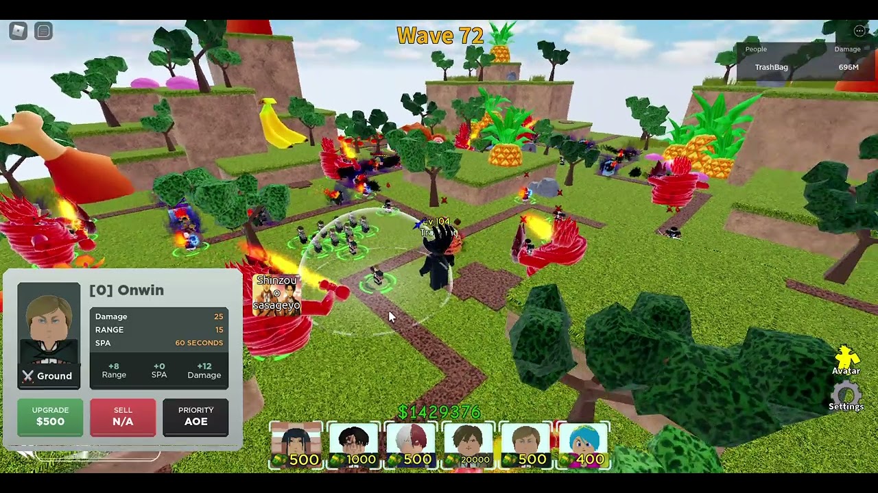 All Star Tower Defense Damage Farm 1 - YouTube