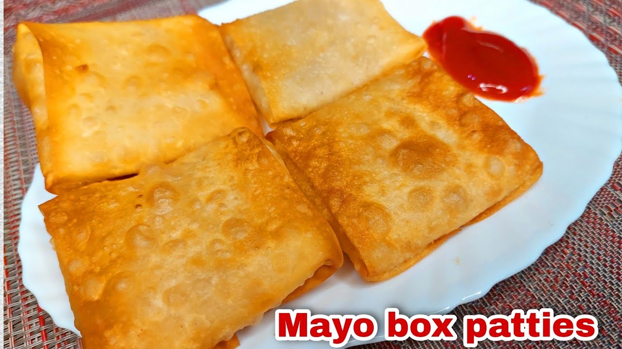 How to Make potato Mayo box patties | Mayo box patties | Ramzan Special ...